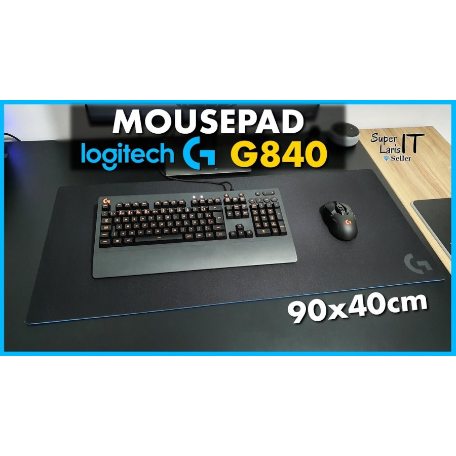 Logitech G840 Cloth Mousepad Mouse Pad Gaming XL 90cm x 40cm | Shopee ...