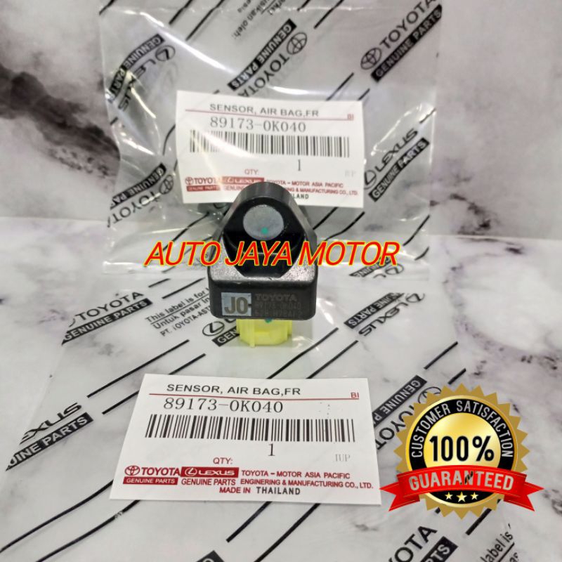 Original Toyota Hilux Revo Innova Reborn Fortuner Vrz Air Bag Sensor ...