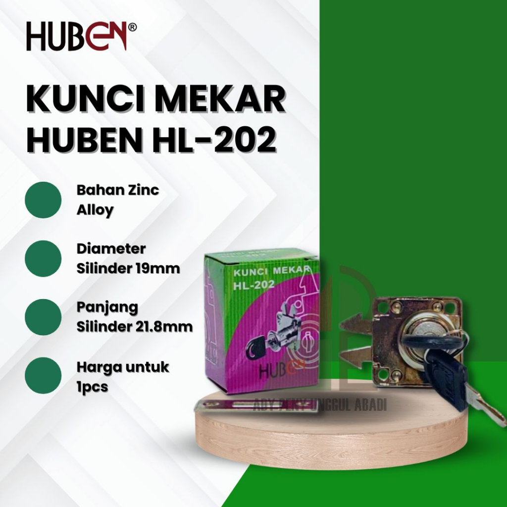 Huben HL-202 Drawer / Display Cabinet Bloom Lock | Shopee Philippines