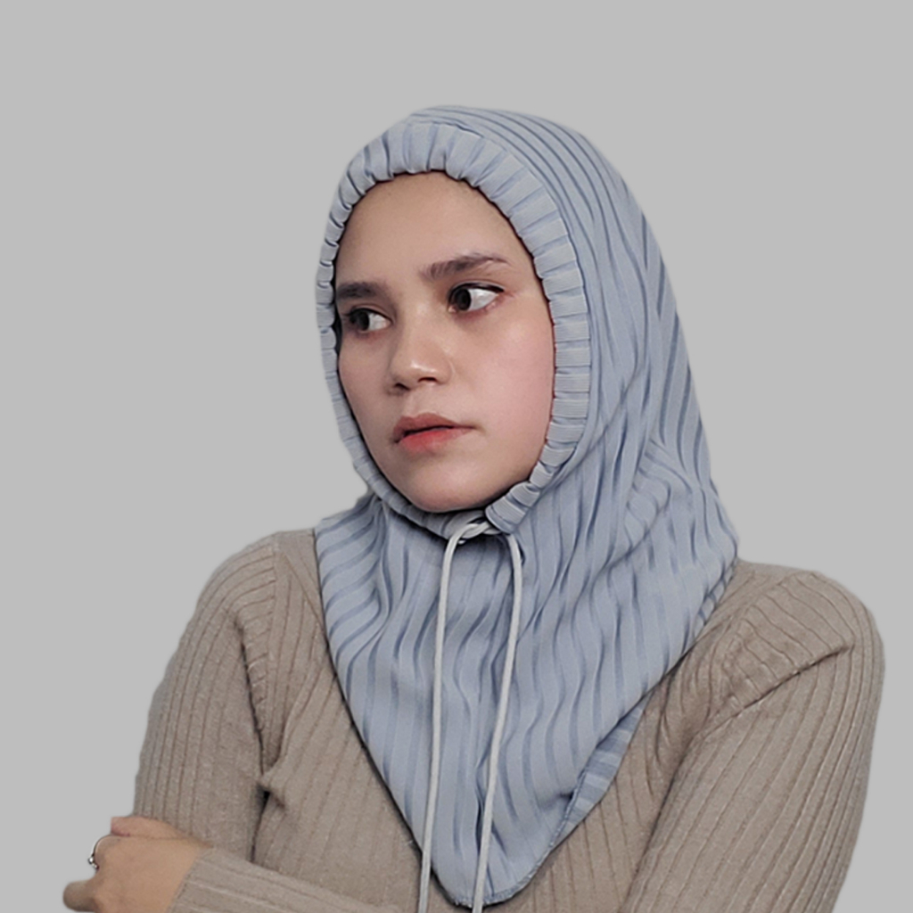 Contemporary Instant Hijab Balaclava Trending Instant Knit Hoodie Veil ...