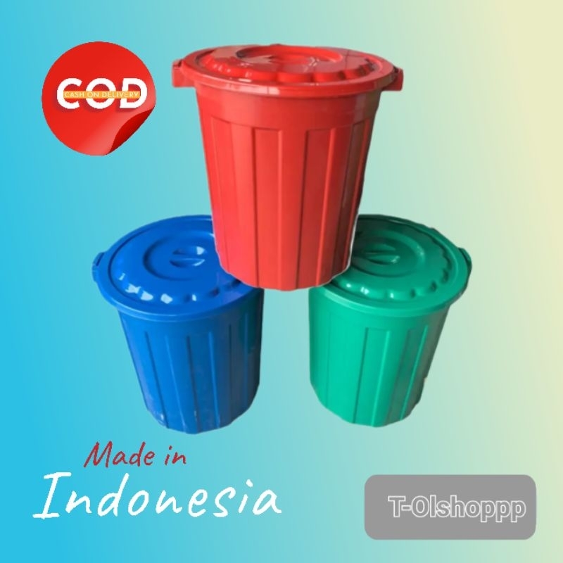 Jumbo Bucket 80 Liter Jumbo Capacity, With Lockable Lid | Shopee ...