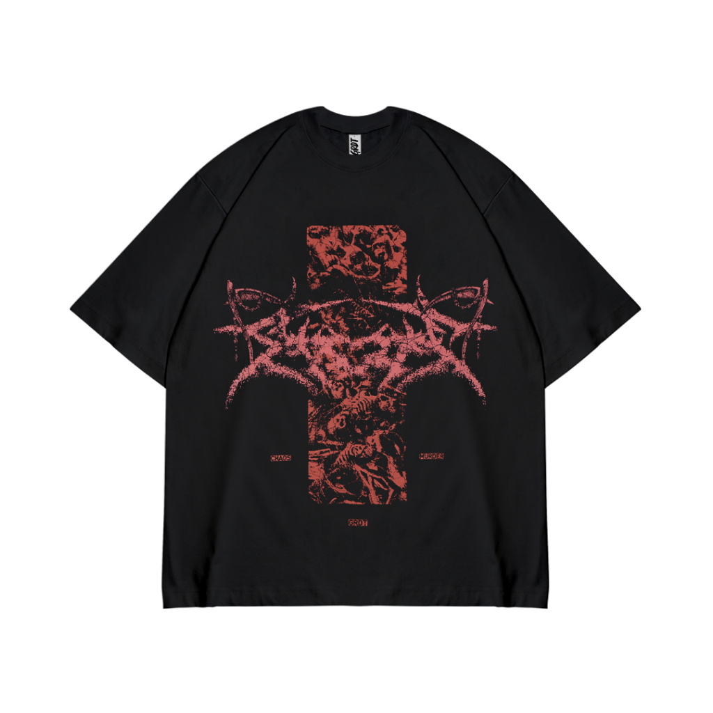 GRDT - Murder T-Shirt Oversized Black | Shopee Philippines