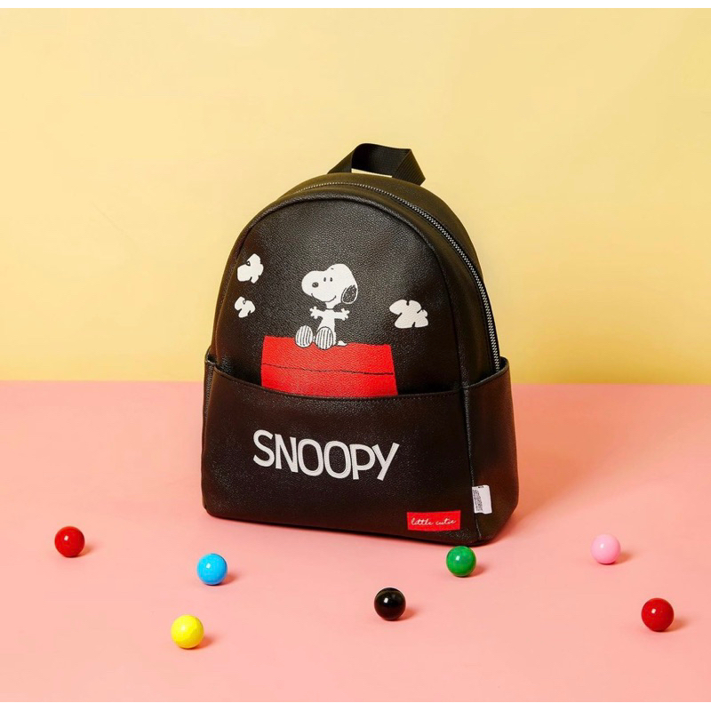 Miniso SNOOPY BACKPACK BACKPACK MEDIUM BLACK PEANUTS BACKPACK BAG FOR ...