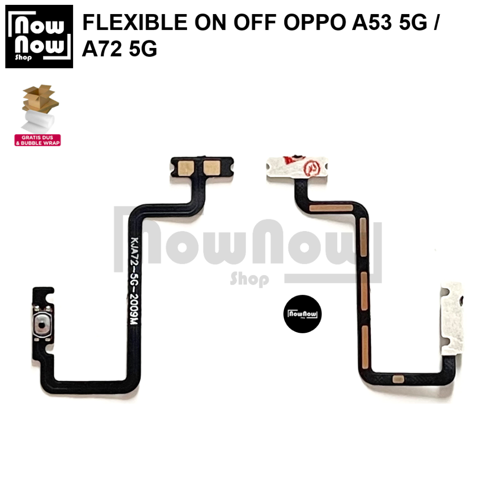 TOMBOL Flexible ON OFF Oppo A53 5G/Oppo A72 5G Original Power Button ...