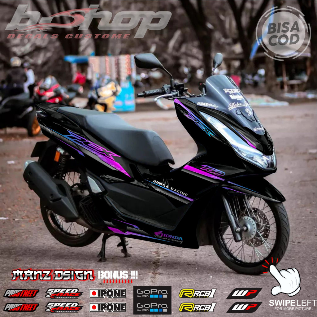 Sticker decal full body honda pcx 160/pcx 150 motif 2 Colors Latest ...
