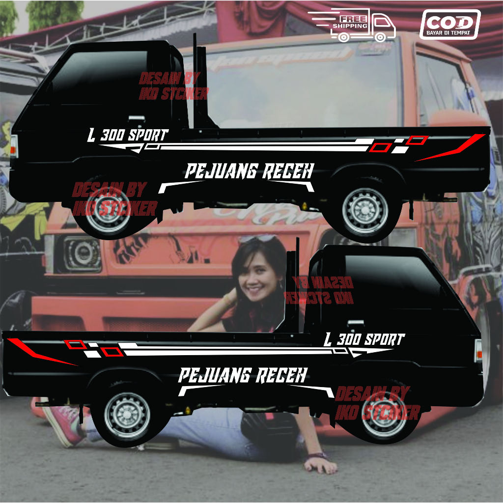 Car Sticker pick up L300 pick up Suzuki APV pick up grandmax Newest ...