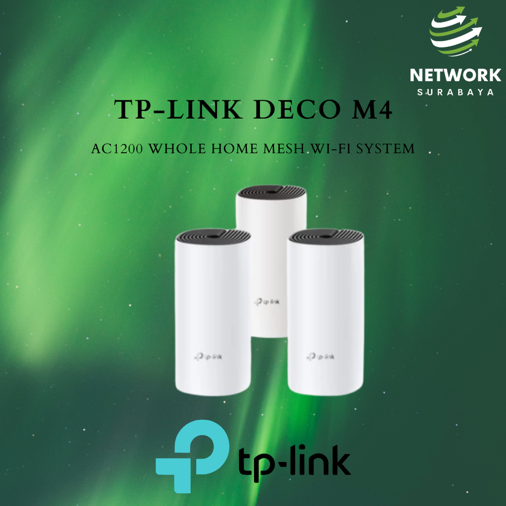 Tp-link Deco M4 3pack/2pack/1pack AC1200 Whole Home Mesh Wi-Fi System ...
