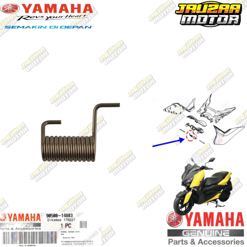SPRING TORSION SPRING TANK COVER XMAX 250 AND NEW XMAX CONNECTED ...