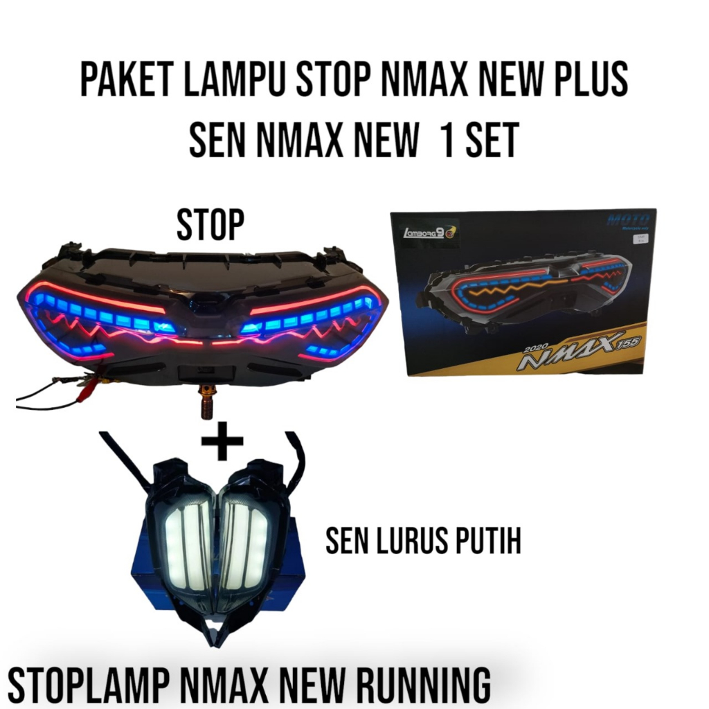 Stop Lamp NMAX NEW 2020 PLUS SEN NMAX NEW Straight MODEL And Arrow NMAX ...