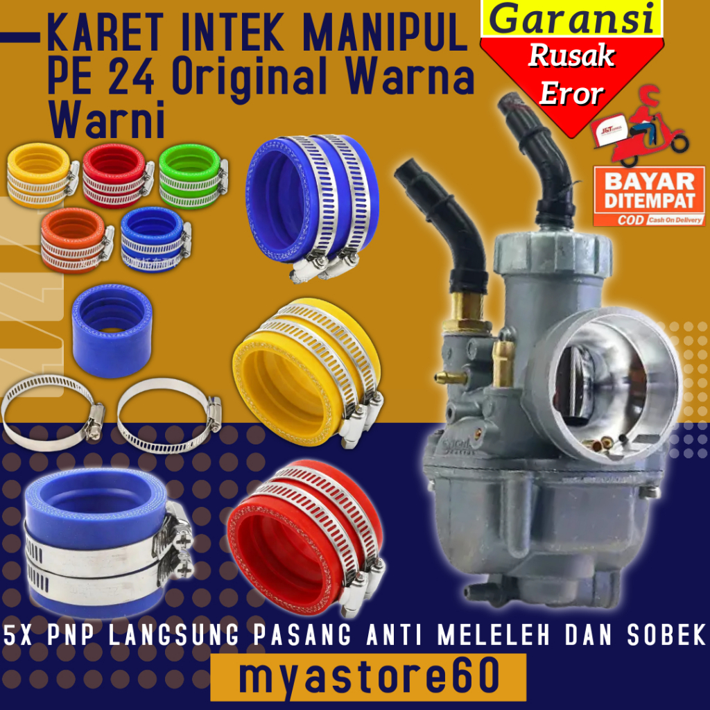 Rubber Intek Manipul Manipol Carburetor PE Manipol Intek Intex ...