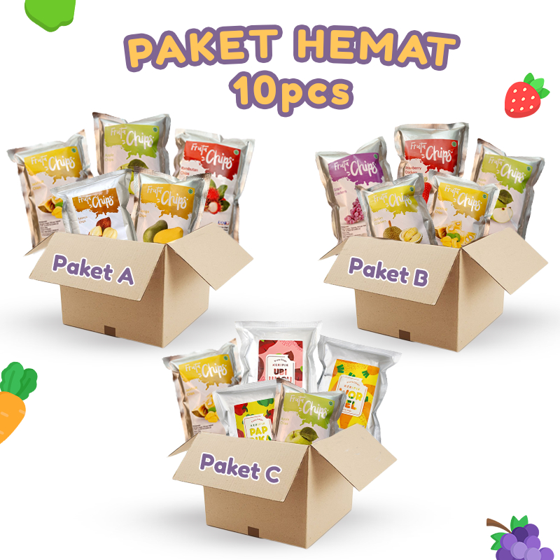 New APELICIOUS SAVE Package 10pcs CHIPS (Fruit, Vegetables, Fruit ...