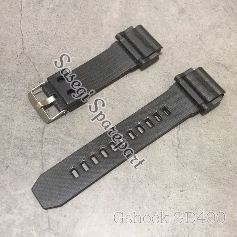 Casio G-Shock GD400 GS15001 Watch Strap G-Shock GD-400 Rubber Strap ...