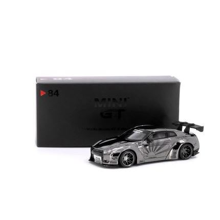 Mini GT 84 LB Works Nissan GTR R35 Black Limited Editon | Shopee ...