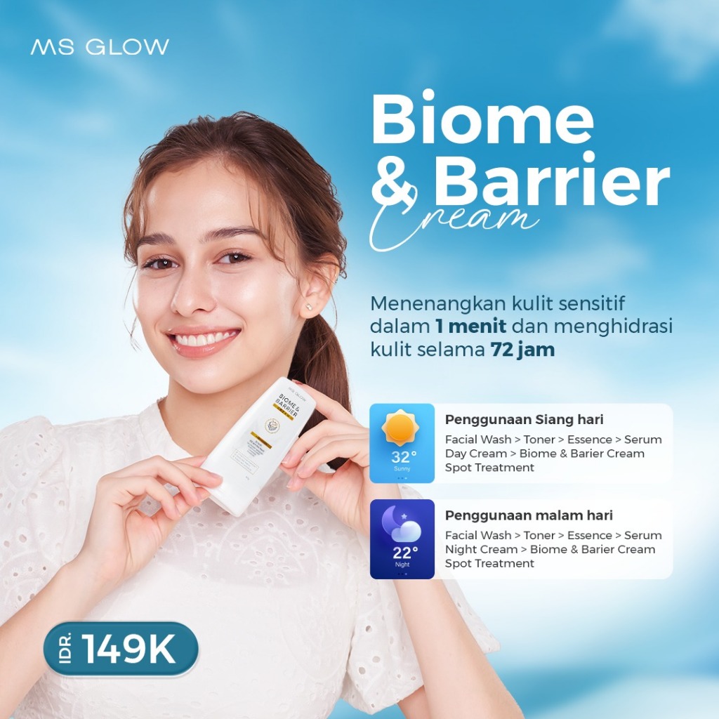 Biome & Barier Cream Ms Glow | Shopee Philippines