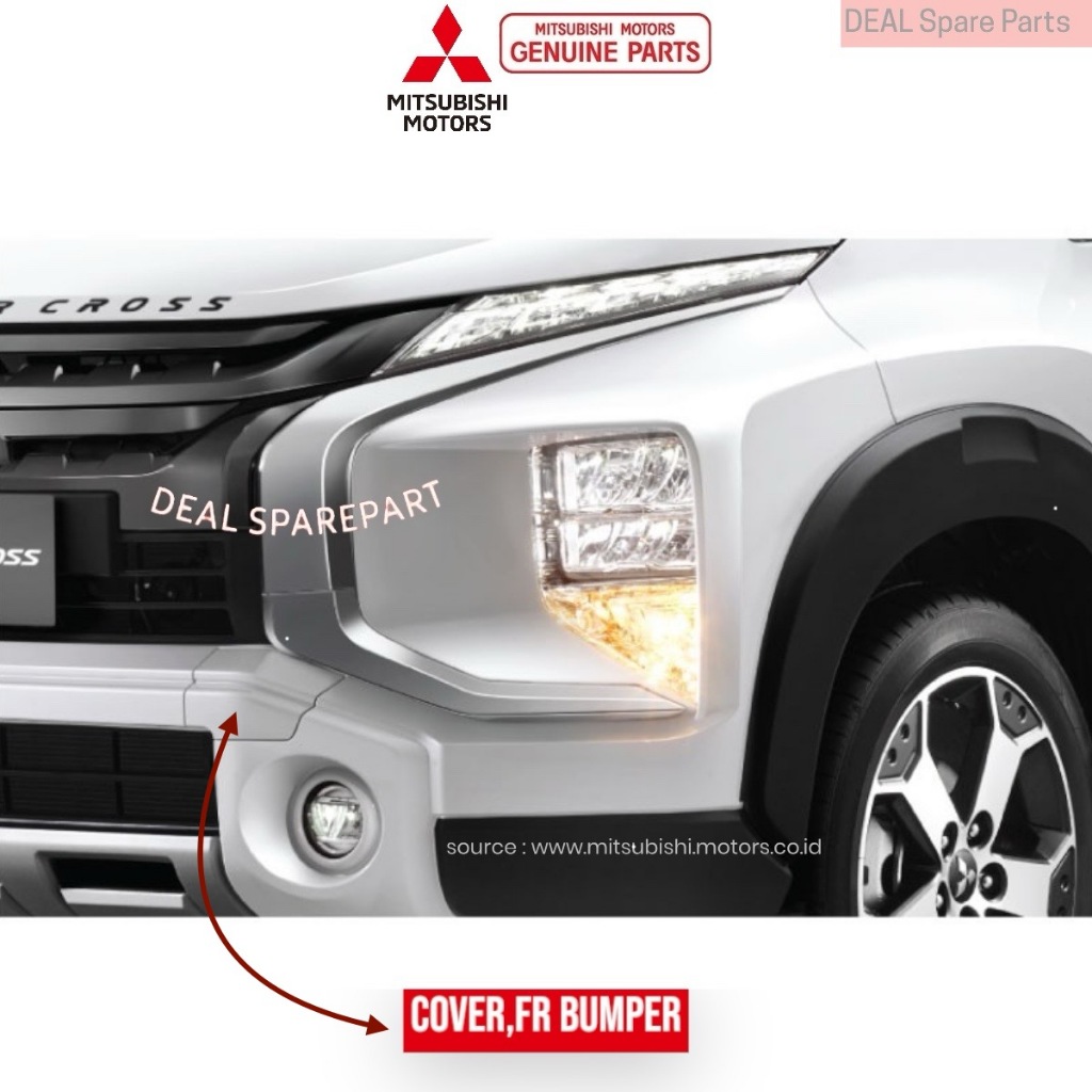 Original Mitsubishi Xpander Cross Front Bumper Towing Cover | Shopee ...