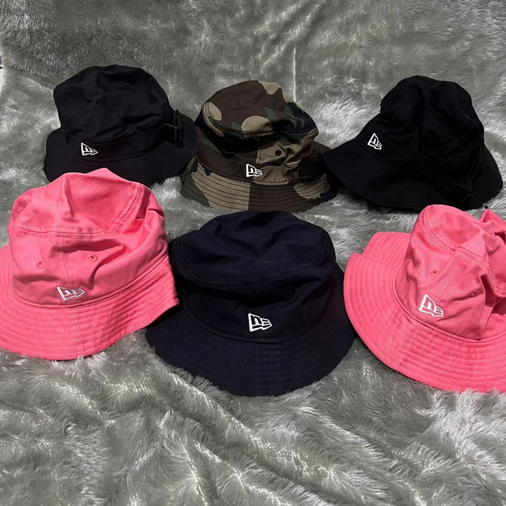 New Era Bucket Hat Original | Shopee Philippines