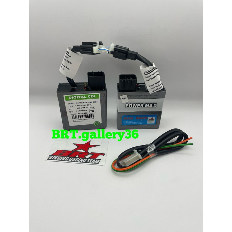 CDI POWERMAX BRT MIO SPORTY CARBON MIO OLD MIO SOUL DUALBAND | Shopee ...
