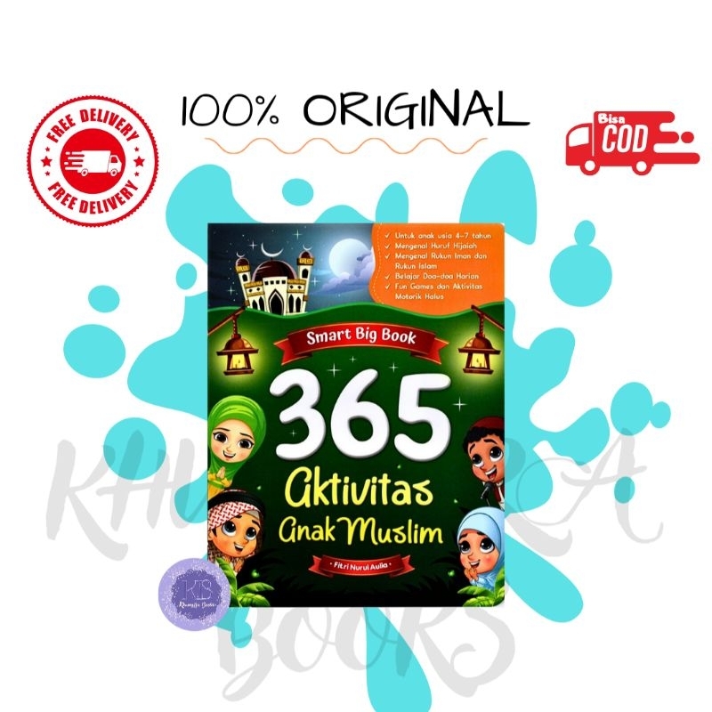 Smart BIG BOOK 365 ORIGINAL MUSLIM CHILDREN'S ACTIVITIES | Shopee ...