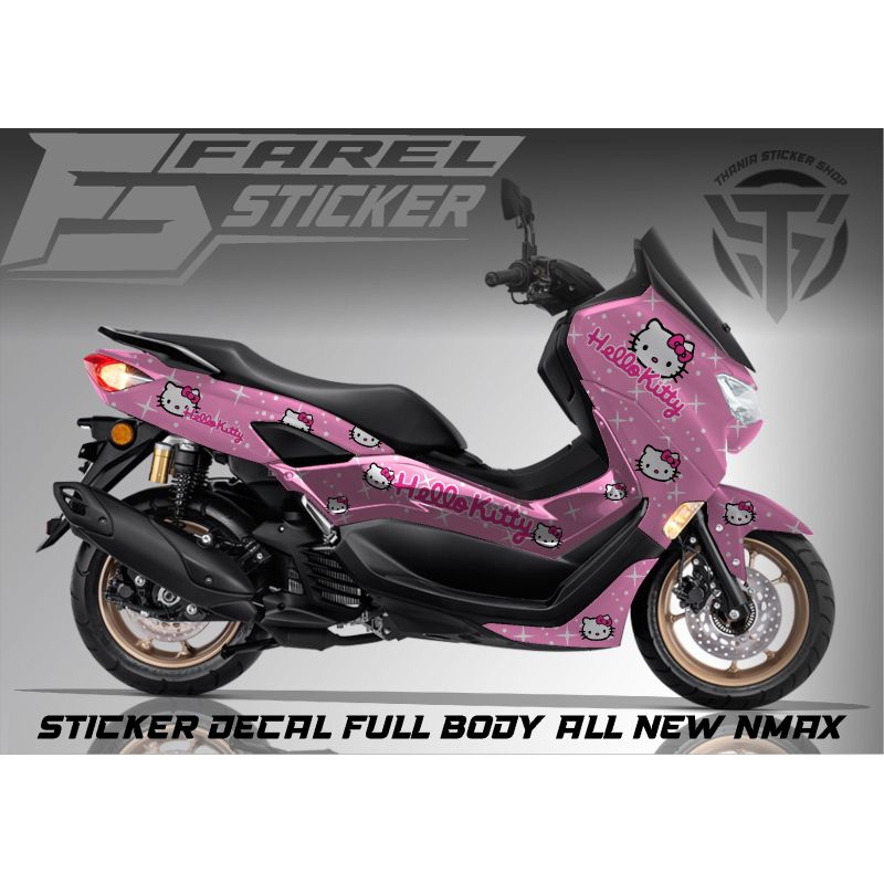Sticker decal Variation Motorcycle Yamaha nmax new/old full body ...