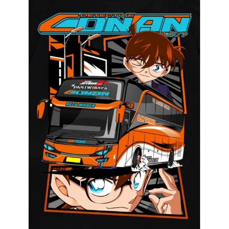 5 pcs Bus Stickers SJM Trans Conan Bus Stickers | Shopee Philippines