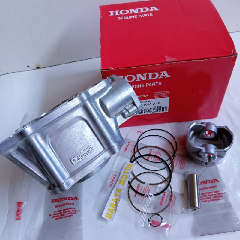 Complete Piston Block Honda CB150R StreetFire LED, Sonic 150, Supra GTR ...