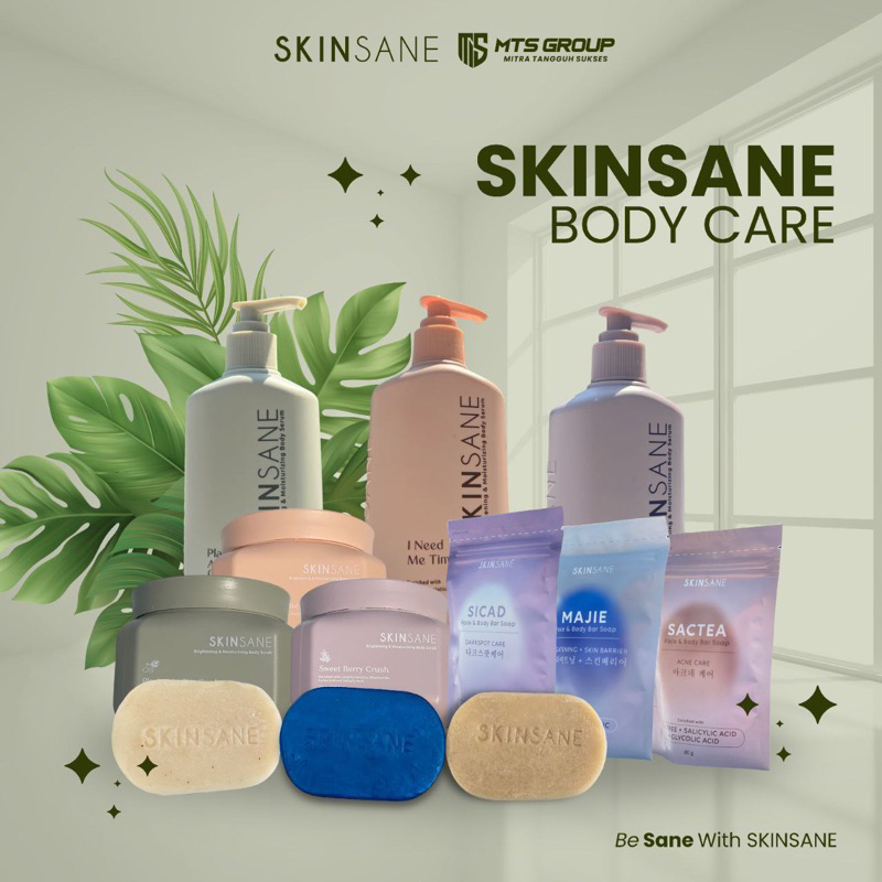Skinsane BODY CARE/SKINSANE SERIES Package (Can Be Individually ...