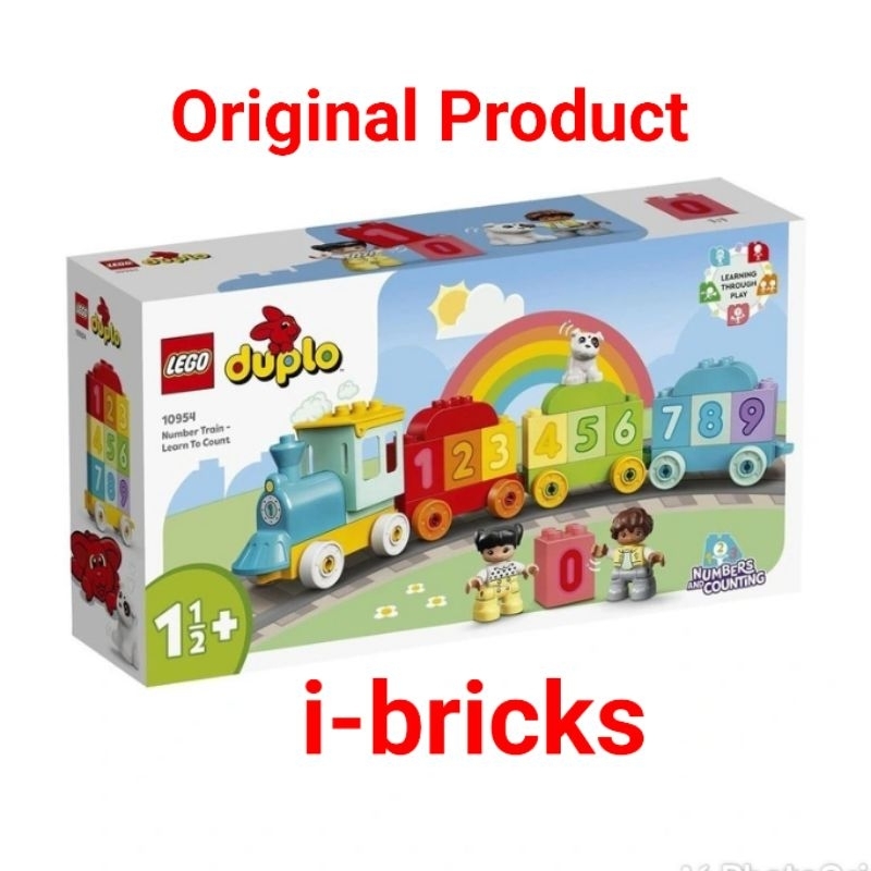 Lego Duplo 10954 Number Train Learn to Count | Shopee Philippines