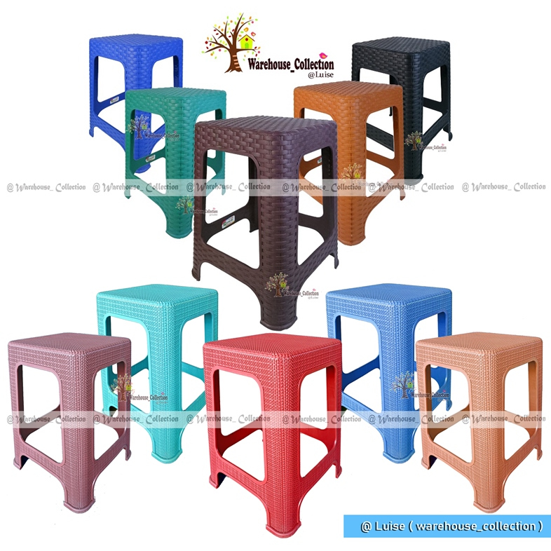 Thick RATTAN plastic bench/Woven Motif Plastic Chair/GONI/Garden Bench ...