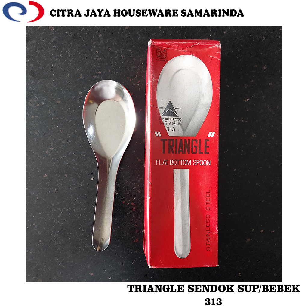 Soup Spoon / Triangle Duck Spoon 313 Per Box (24 Pieces / 2 Dozen ...