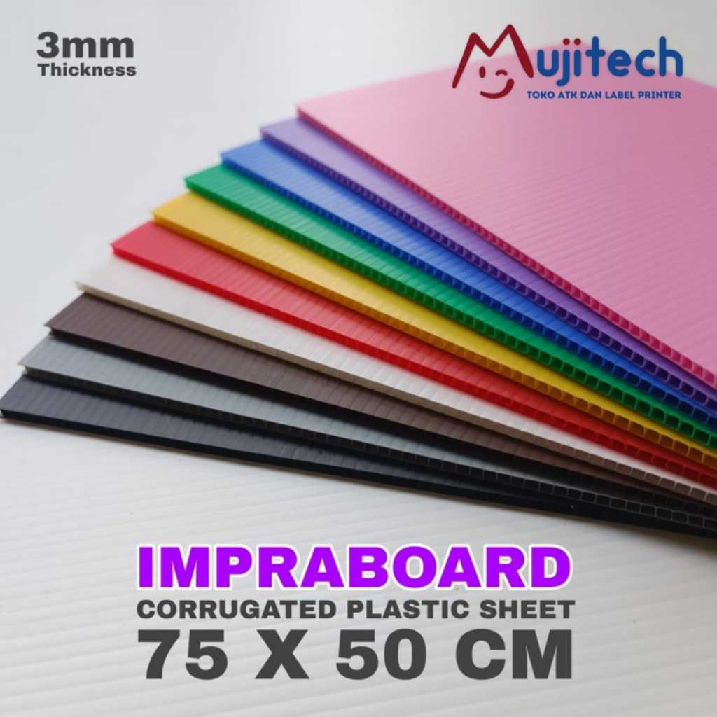 Impraboard 50x75 CM INFRABOARD 3MM THICK PLASTIC CARTON SHEET BANNER ...