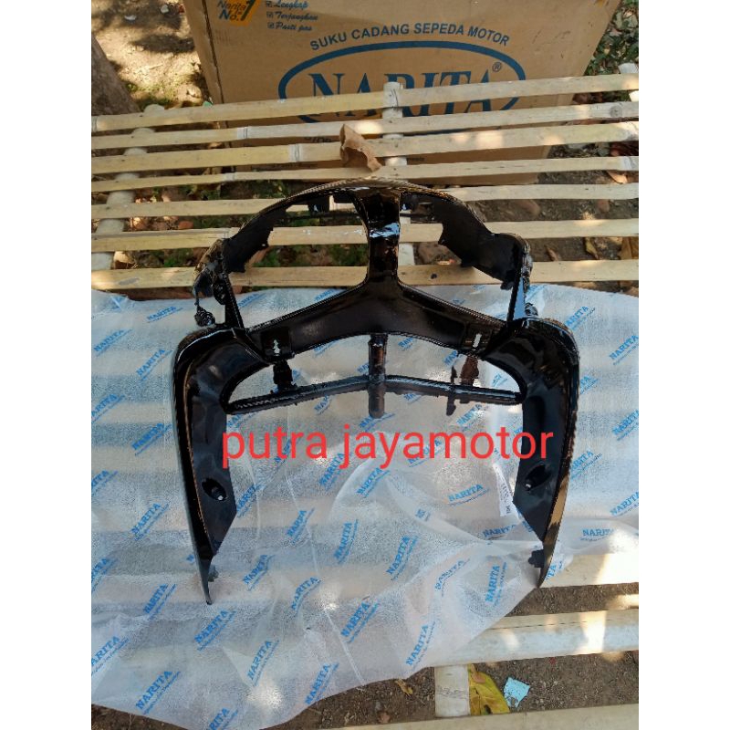 OLD VARIO VARIO 110 CARBUE FRONT SHIELD BLACKPET TOP BOTTOM VARIO 110 ...