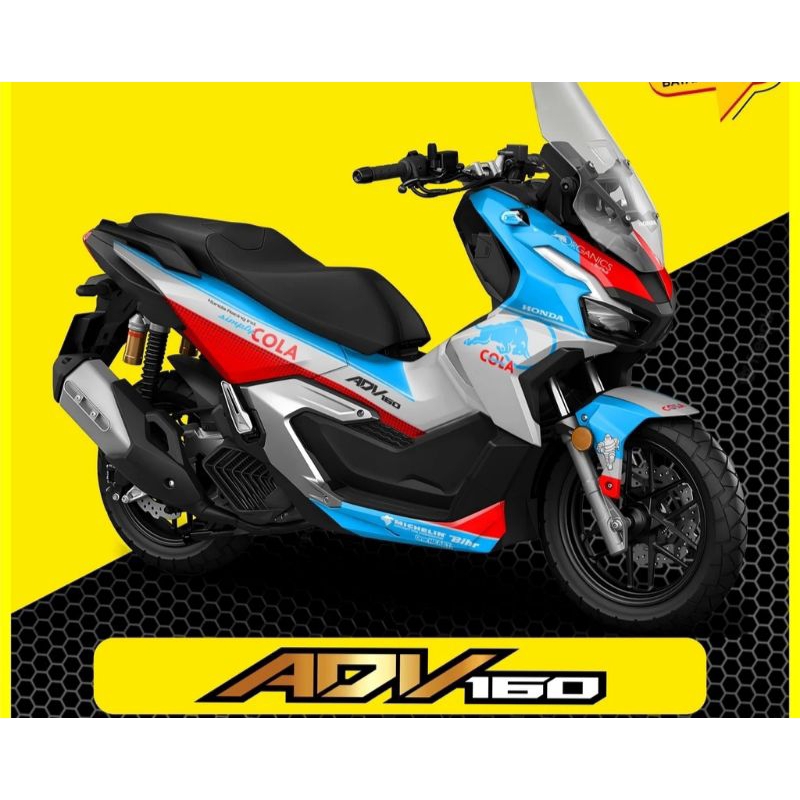 Honda ADV 160/150 full body decal variation sticker, honda ADV full ...