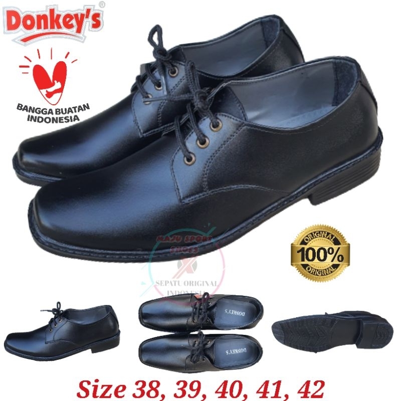 DONKEY'S - BLACK MEN'S PANTS WITH LACES | Shopee Philippines