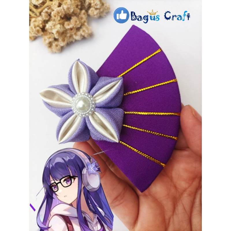 Raiden shogun genshin impact Clip/raiden shogun Foot Tie | Shopee ...