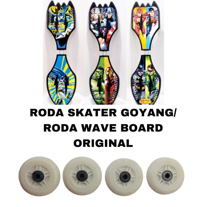 Skatergoyang WHEEL/NAKEBOARD ROCKING WHEEL/ORIGINAL WAVEBOARD WHEEL ...