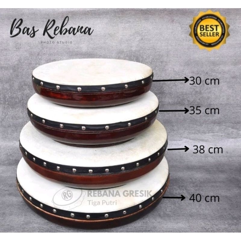 Bass rebana qasidah and hadroh various complete sizes | Shopee Philippines