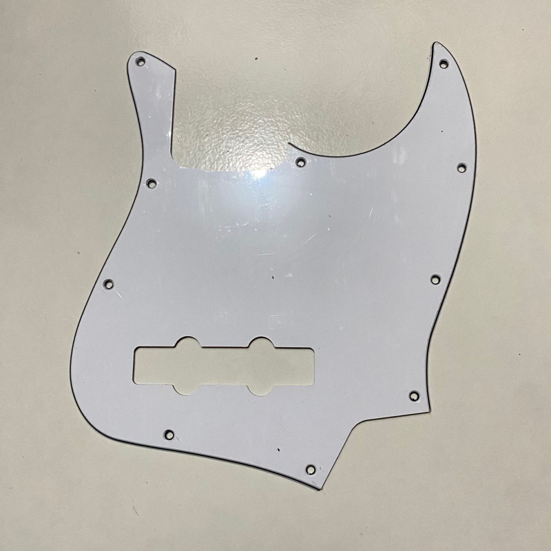 PUTIH White 3Ply 4S Bass Jazz Pickuguard | Shopee Philippines