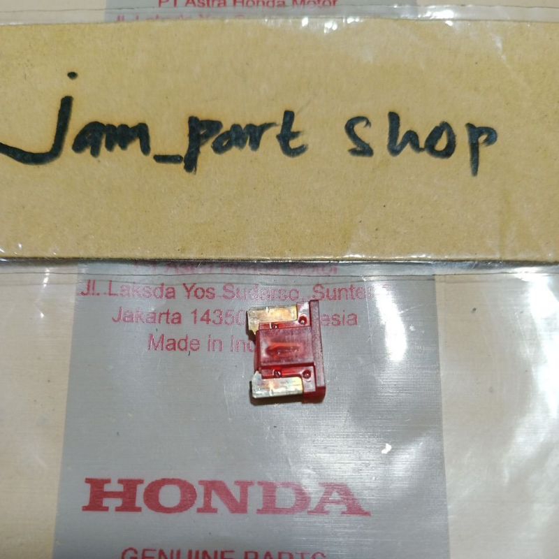 Fuse fuse 10A amper honda adv 160 genio beat fi new pcx 160 scoopy fi ...