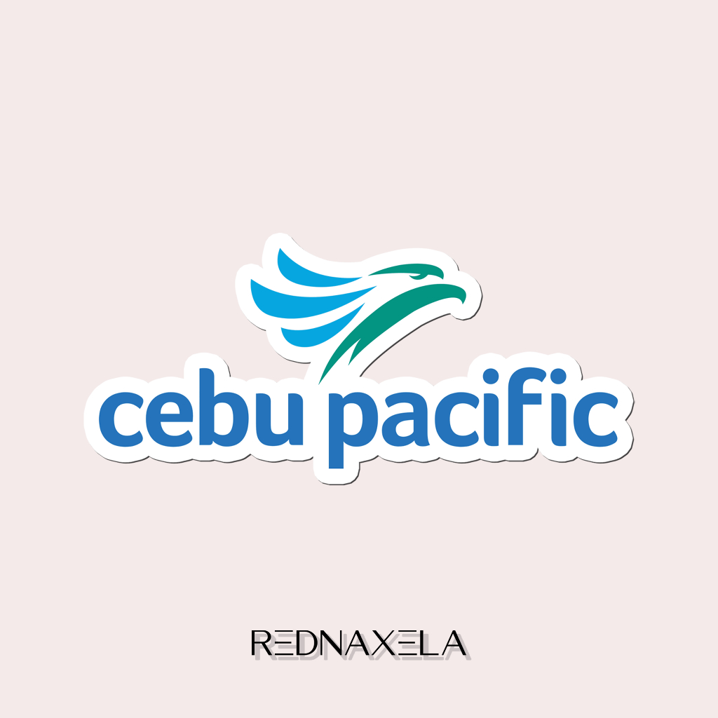 Cebu Pacific Vinyl Sticker Outdoor Suitcase Sticker Waterproof Sticker ...