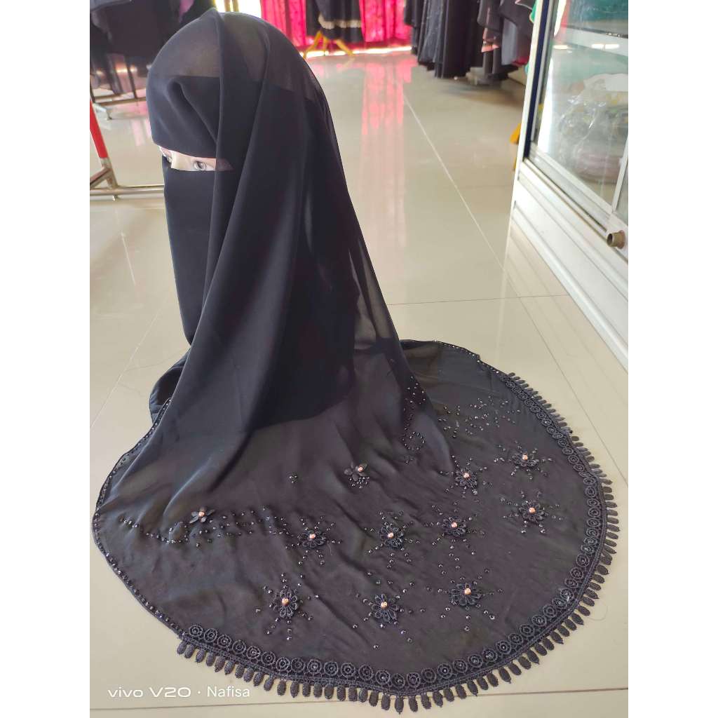 Yemeni pordah niqab 2 Layers/2 Layers | Shopee Philippines