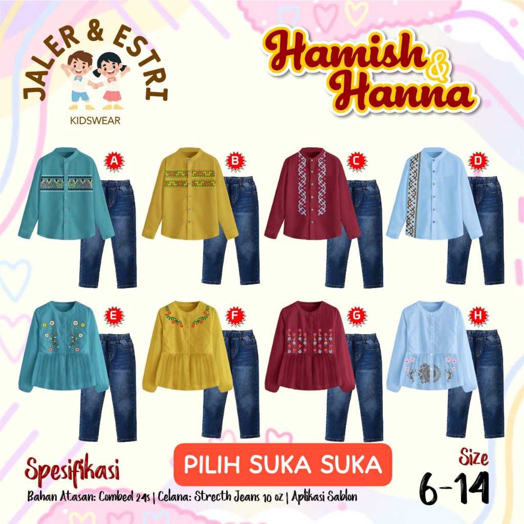 Couple suits for boys and girls - HAMISH & HANNA by Jeller & Estri (Pre ...