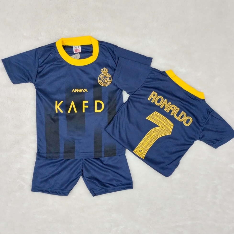 NEWEST RONALDO CHILDREN'S CLOTHING SET / AL NASSR FOOTBALL SPORTS ...