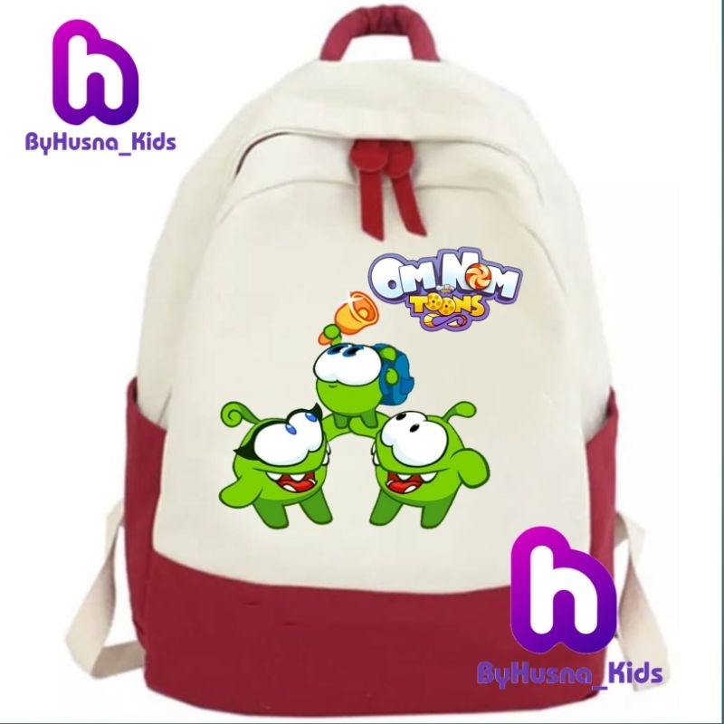 Om NOM TOONS OMNOM Children's BACKPACK OM NOM BACKPACK Kindergarten/SD ...