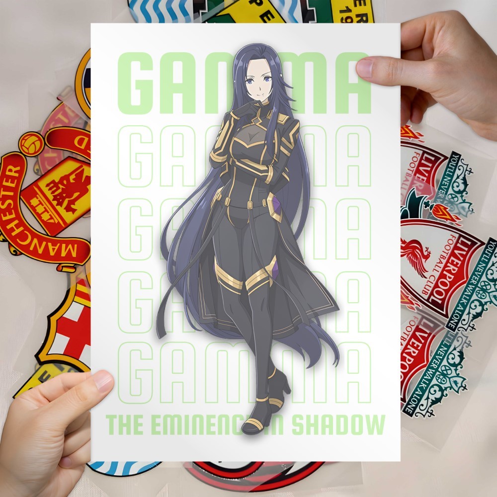 DTF Digital Anime The Emission in Shadow Garden Member Gamma Print ...