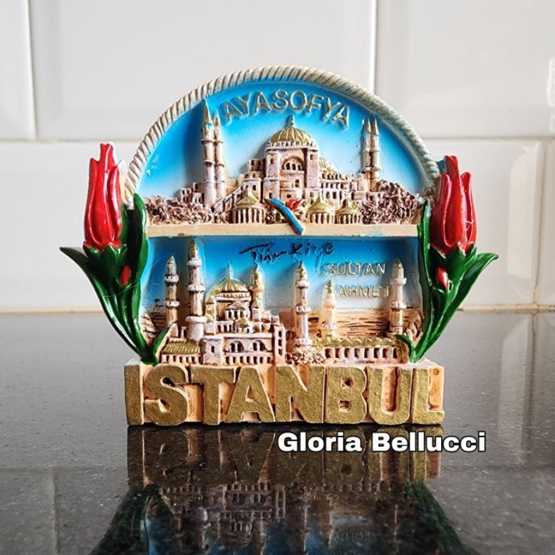 Istanbul ayasofya turkey souvenir Magnetic Fridge Decoration By sultan ...