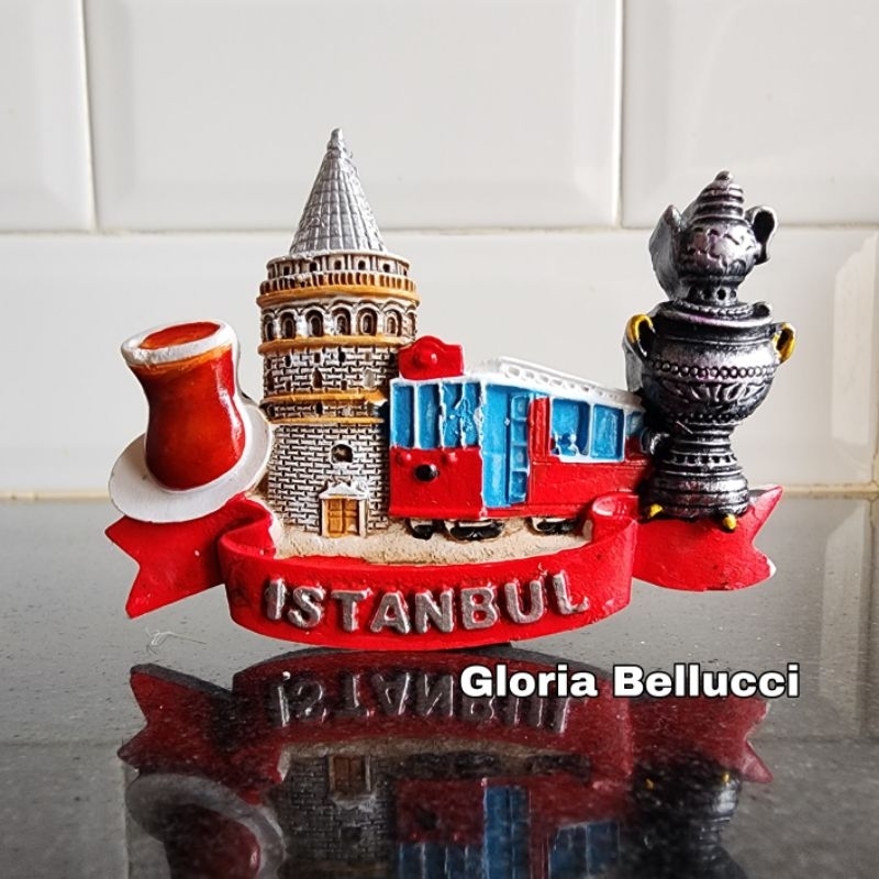 Souvenir By istanbul galata turkey Turkish magnet Fridge Mount turkiye ...