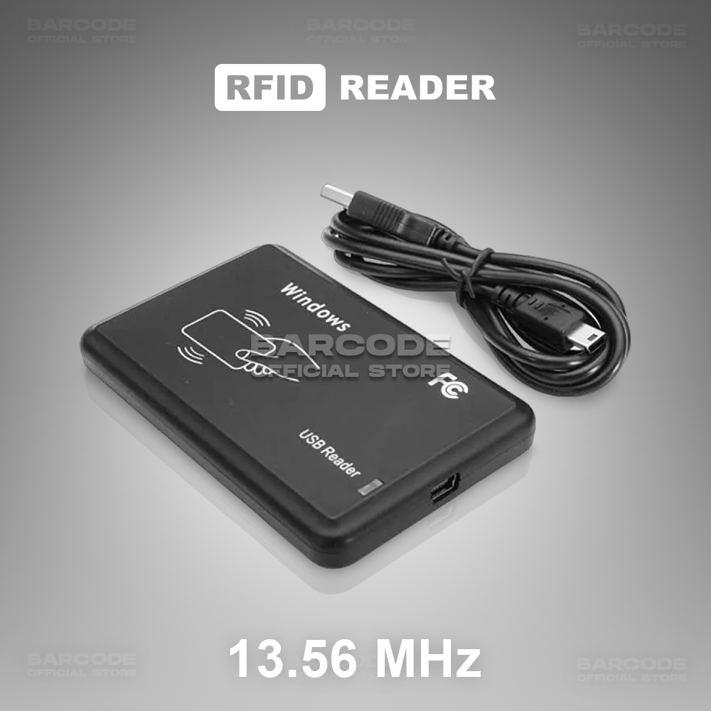 Rfid Card Reader Mifare 13.56 MHz Contactless Plug and Play USB ...