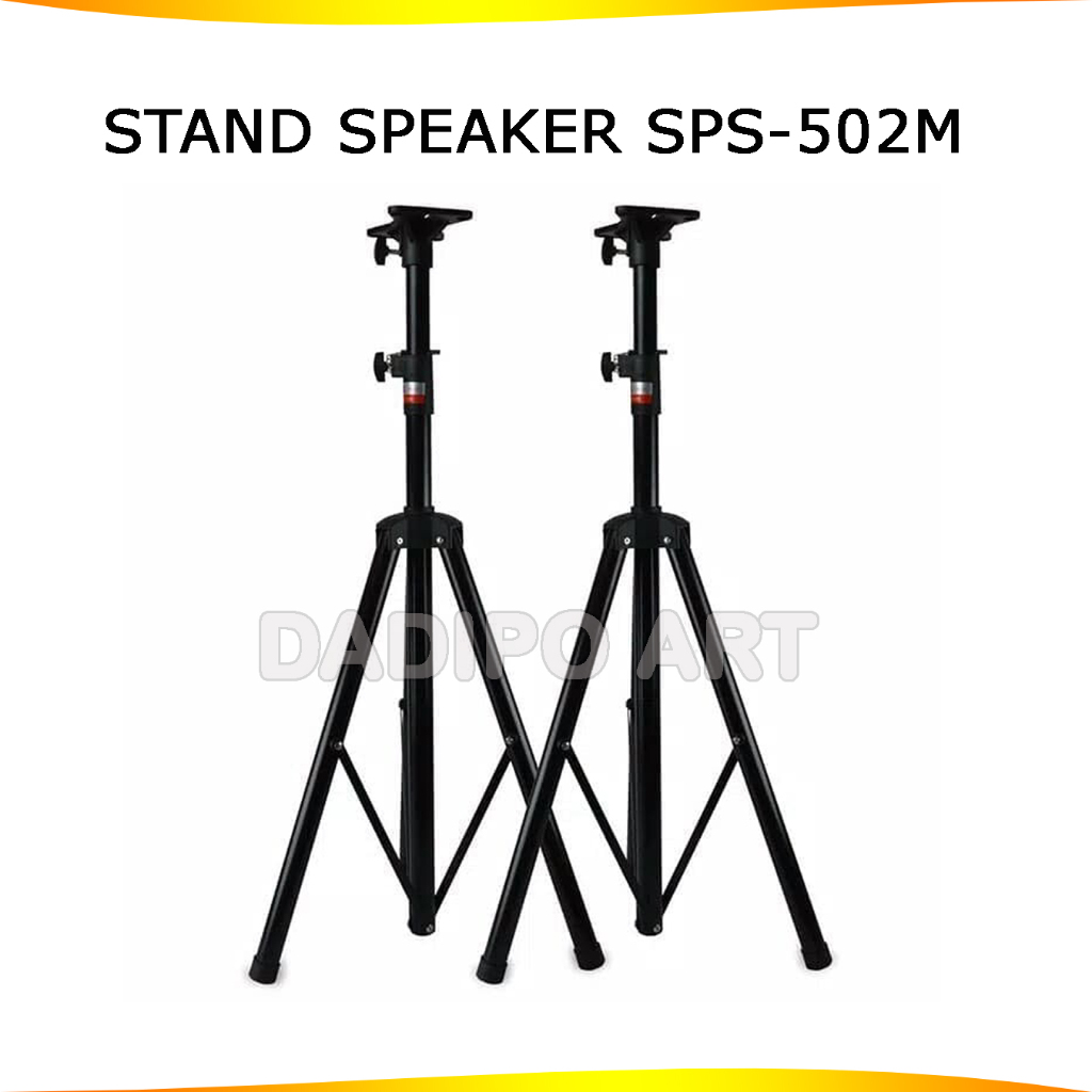 Sps-502m Tripod Speaker Stand/Floor Speaker Support Pole 1set | Shopee Philippines