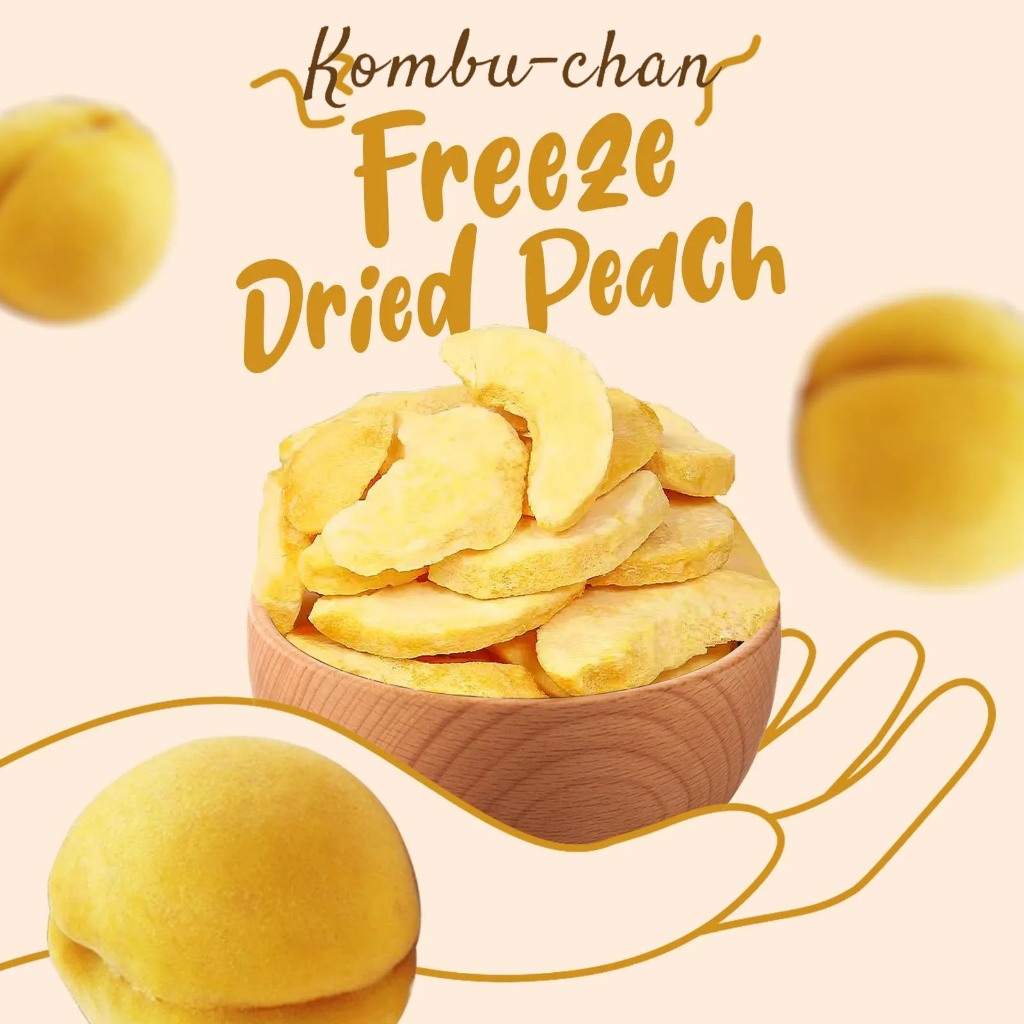 Freeze Dried Fruit Peach Slice/Sliced Dried Peach | Shopee Philippines