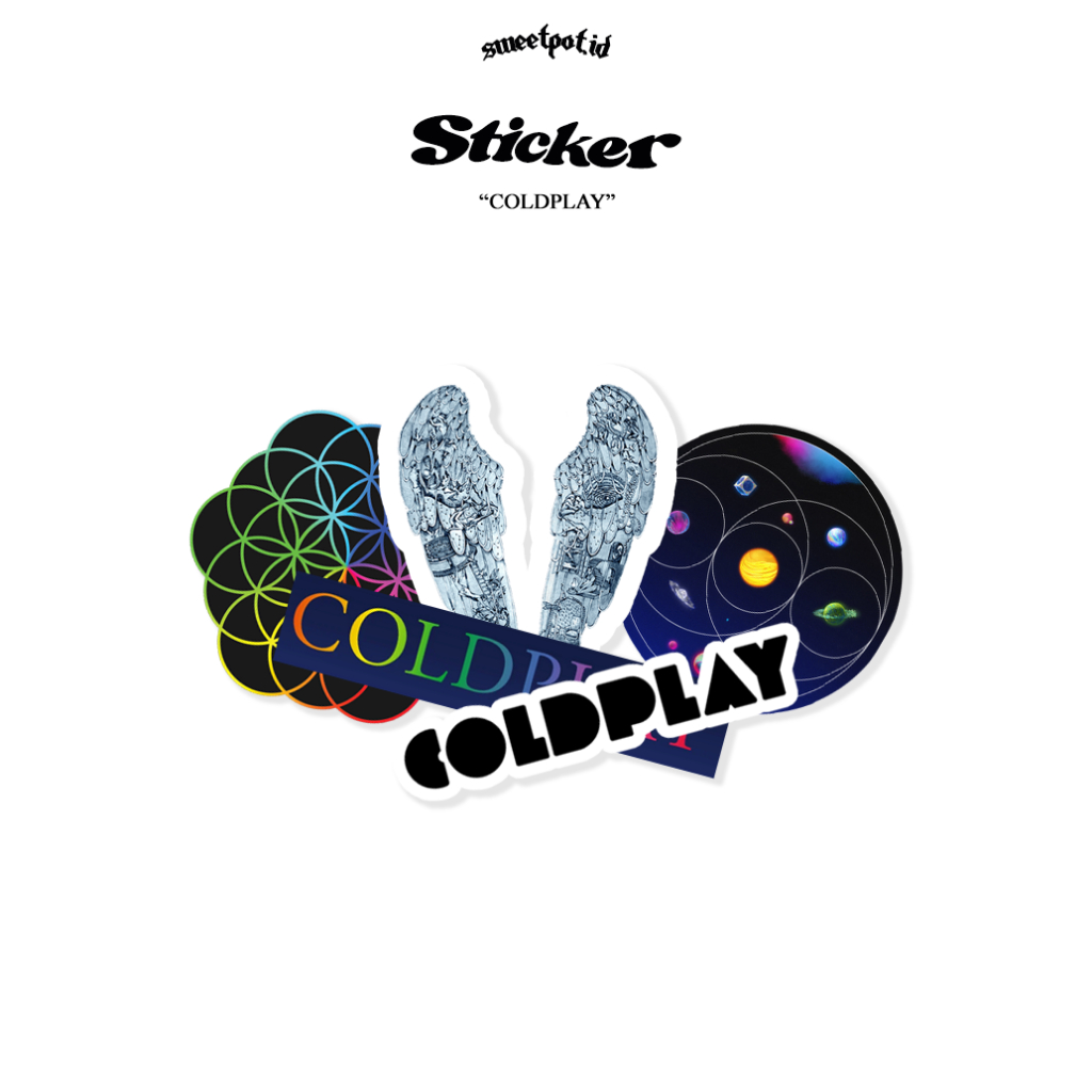 Coldplay STICKER/Helmet STICKER/Grain STICKER/Retail STICKER/METAL ...